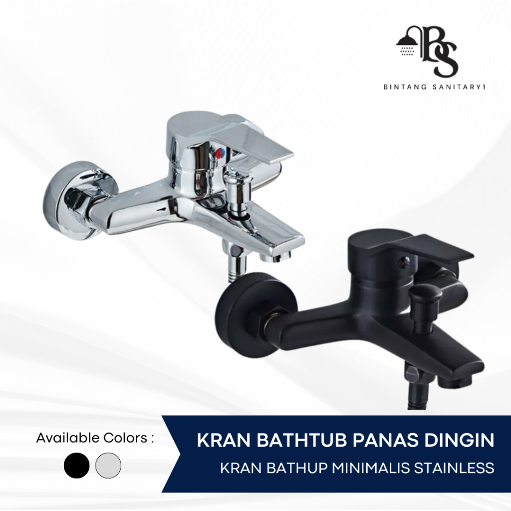 Jual Kran Bathtub Air Panas Dingin Kran Mixer Shower / Kran Bathup ...