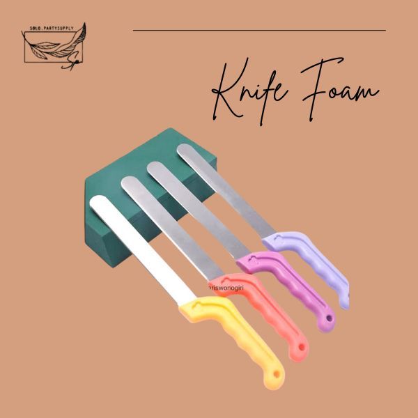 Jual (ECO) TERLARIS PISAU PEMOTONG BUSA / FLORAL FOAM KNIFE SCISSORS ...