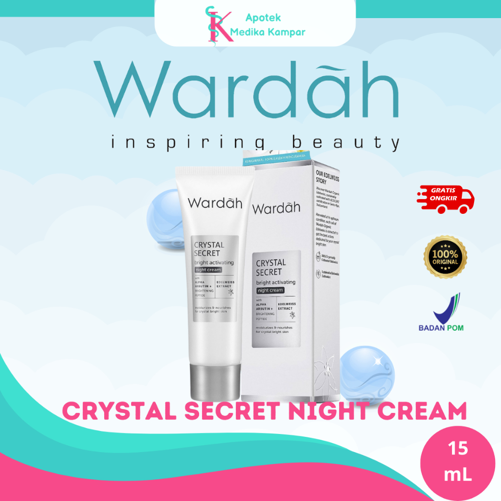 Jual Wardah Crystal Secret NMF Amino + AHA PHA Clarifying Foaming ...
