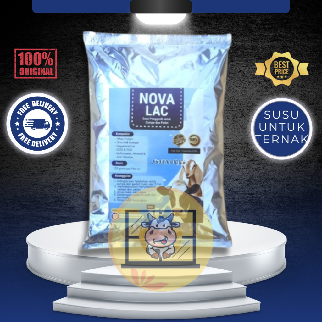Jual NOVA LAC - Novalac Susu Pengganti Induk Sapi Kambing Domba Anti ...