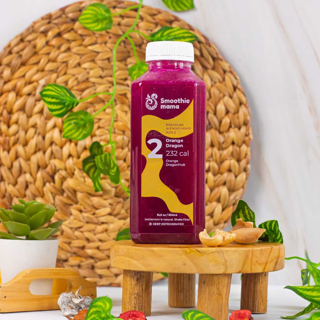 Jual SMOOTHIEMAMA Jus Naga Jeruk Orange Dragon 500ml Segar | Shopee ...