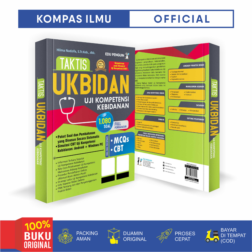 Jual Buku Uk Bidan - Buku Taktis Ukbidan / Uk Bidan / Ukbi (Uji Kompetensi Kebidanan) | Shopee ...