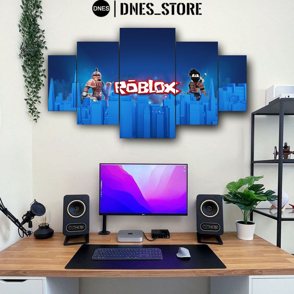 Jual Wall Decor ROBLOX 1 Set Hiasan Dinding Poster Kayu Pajangan Kamar ...