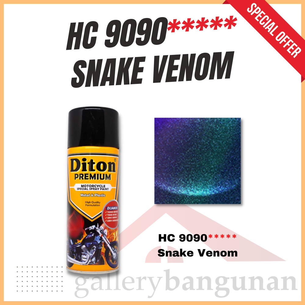 Jual DITON PREMIUM 9090 SNAKE VENOM PYLOX CAT SEMPROT MOTOR MOBIL PILOK ...