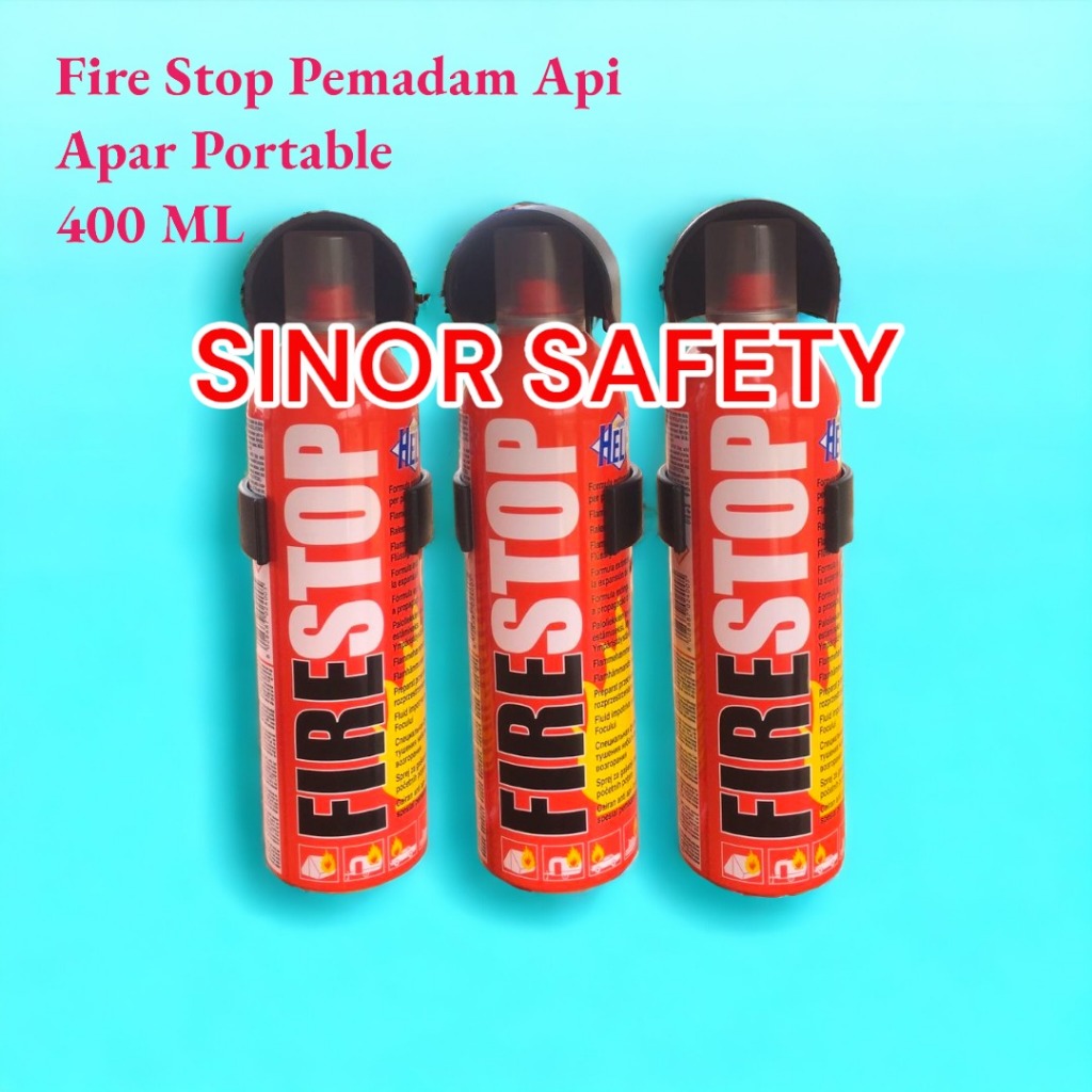 Jual PEMADAM API MINI PORTABLE FIRE STOP FOAM APAR MOBIL 400ML | Shopee ...