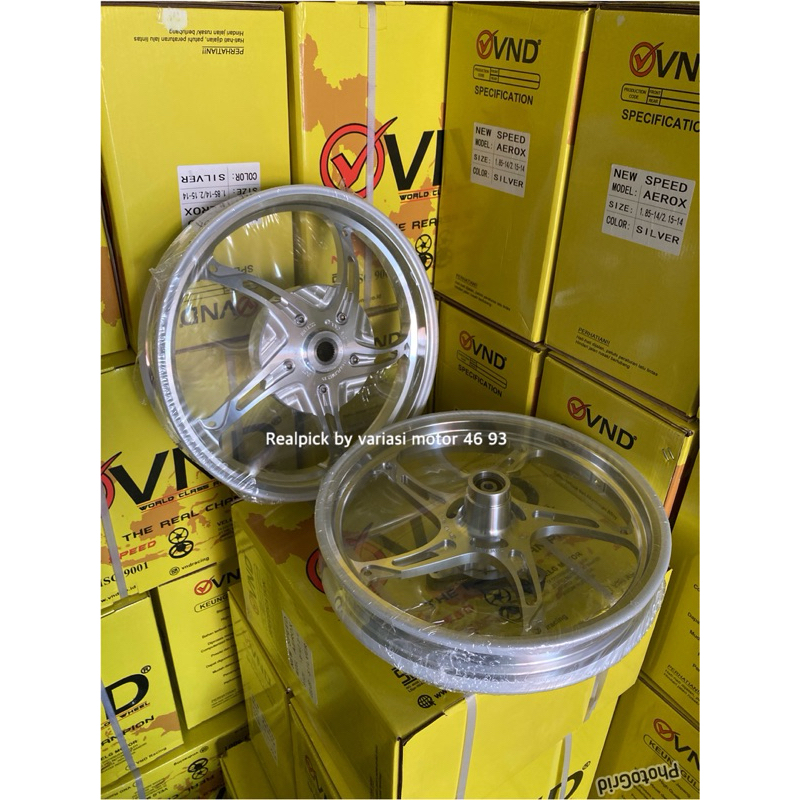Jual VELG VND NEW SPEED AEROX / ALL NEW AEROX / VND NEW SPEED MODEL ...
