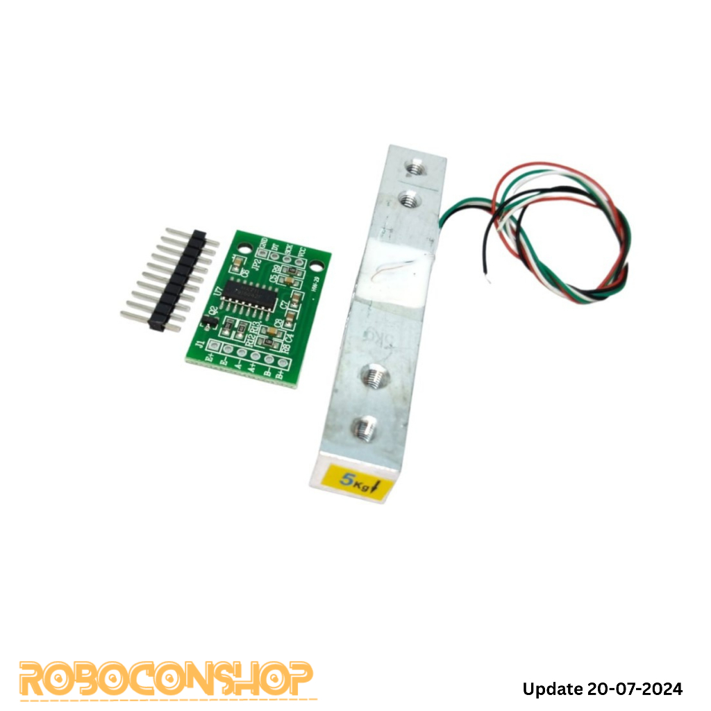 Jual Load Cell 5kg Sensor berat tekanan timbangan hx 711 loadcell ...