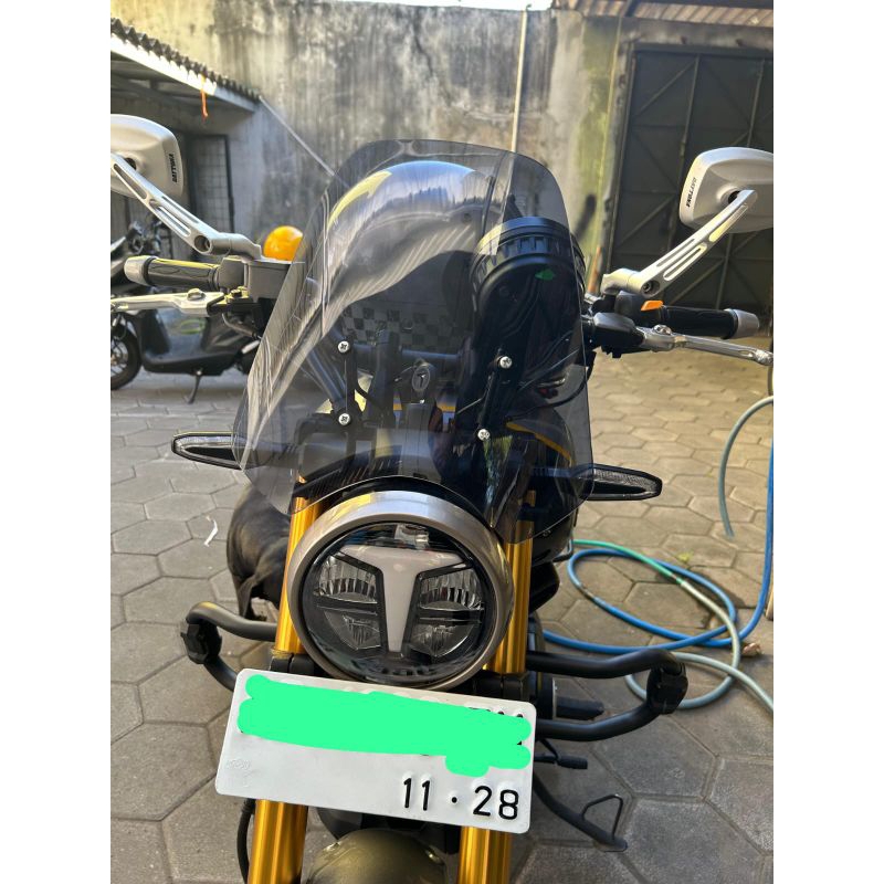 Jual visor windshield tvs ronin | Shopee Indonesia