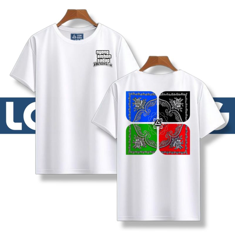 Jual Kaos Moluccas Lenso Adat Maluku | Kaos Mena Muria | Shopee Indonesia