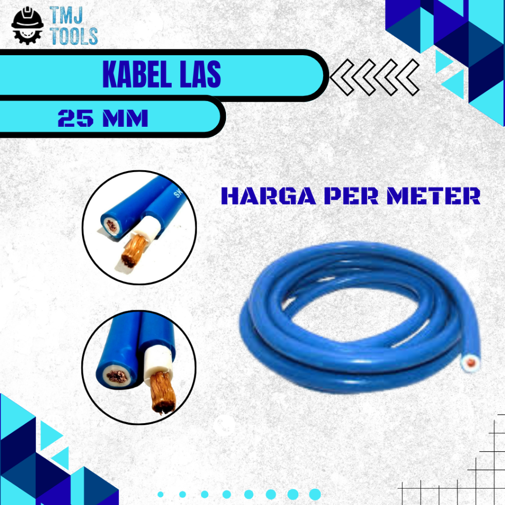 Jual Kabel Las 25mm Tembaga Ukuran DOZIRO PRESCOTT Welding Cable 25 mm ...