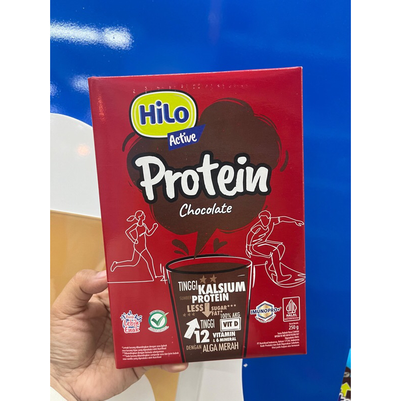 Jual HiLO active PROTEIN rasa cokelat 250 gr | Shopee Indonesia