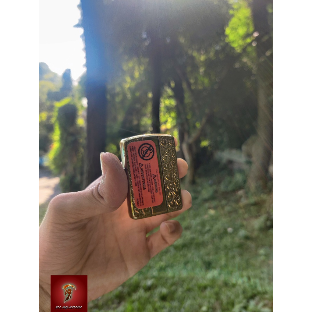 Jual Zippo Armor Love Plated Zippo One Line LZ12341 Special Original With Seal Orange | Shopee ...