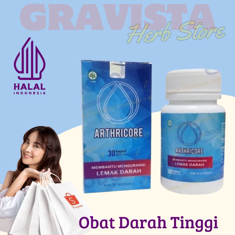 Jual Arthricore Asli Original Obat Hipertensi Obat Tekanan Darah Tinggi ...