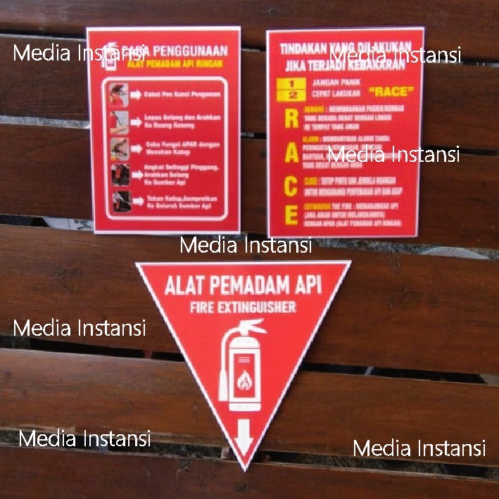 Jual Akrilik Tanda APAR | Akrilik Tanda Alat Pemadam Api Ringan ...