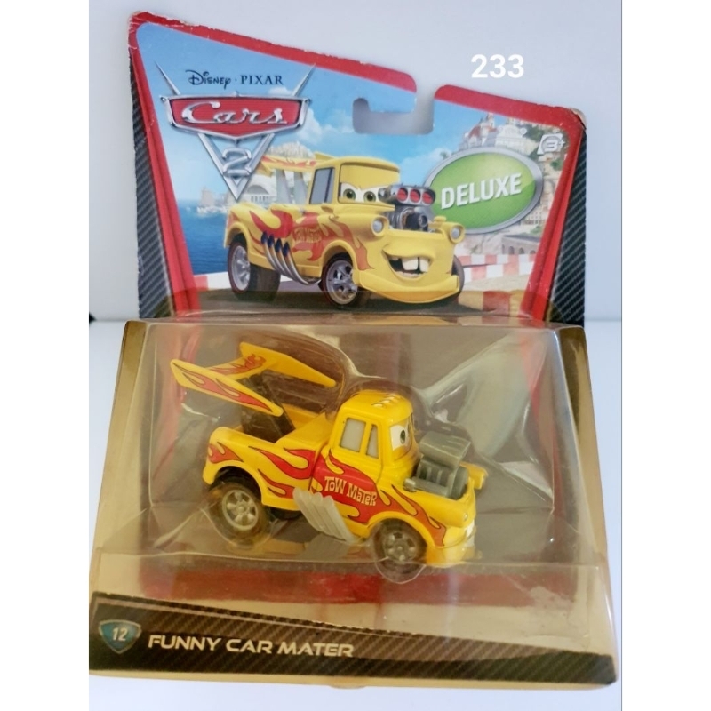 Jual Disney PIXAR DELUXE Cars FUNNY CAR MATER 233 (bubble kuning, mobil ...