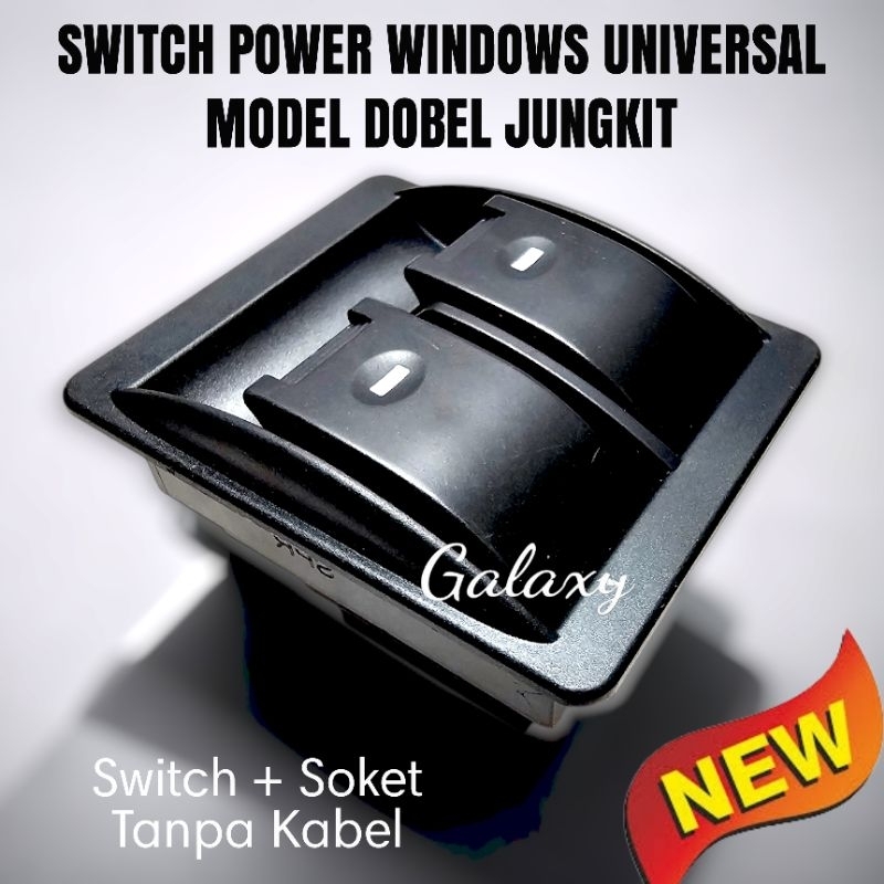 Jual Switch Saklar Power Window Universal Model Jungkit | Shopee Indonesia