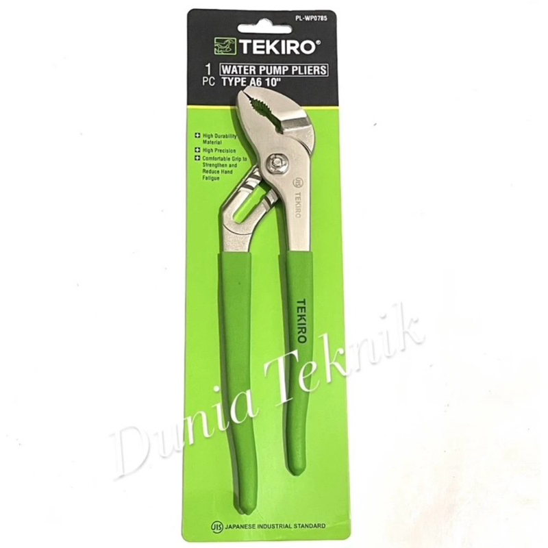 Jual TEKIRO Water Pump Pliers 10” Tang Burung Tang Geser Sliding 10 ...