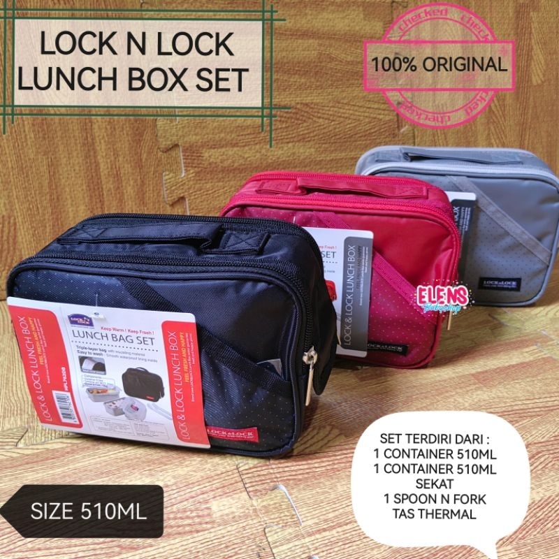 Jual Lock n Lock Lunch box set anak 510ml | Shopee Indonesia