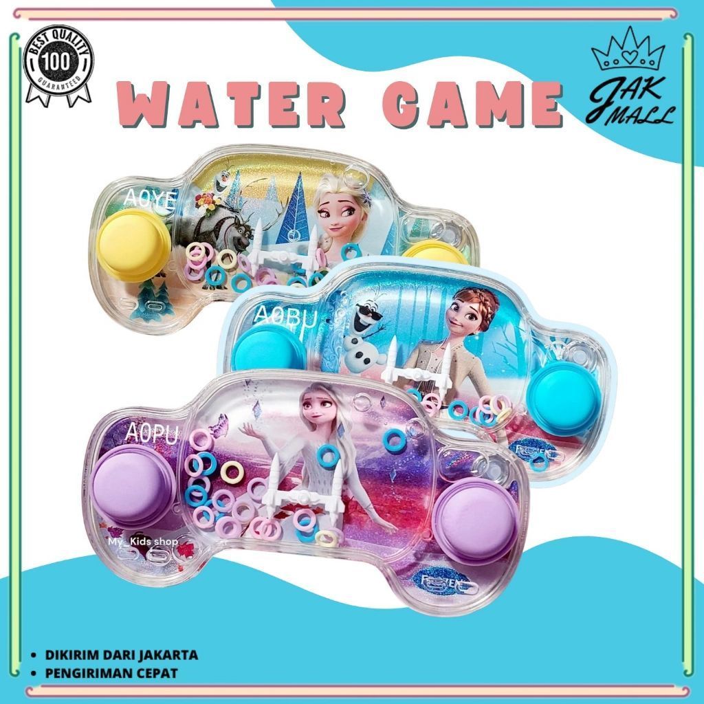Jual Mainan Anak Water Ring Game Ring Air Gamebot Jadul | Shopee Indonesia