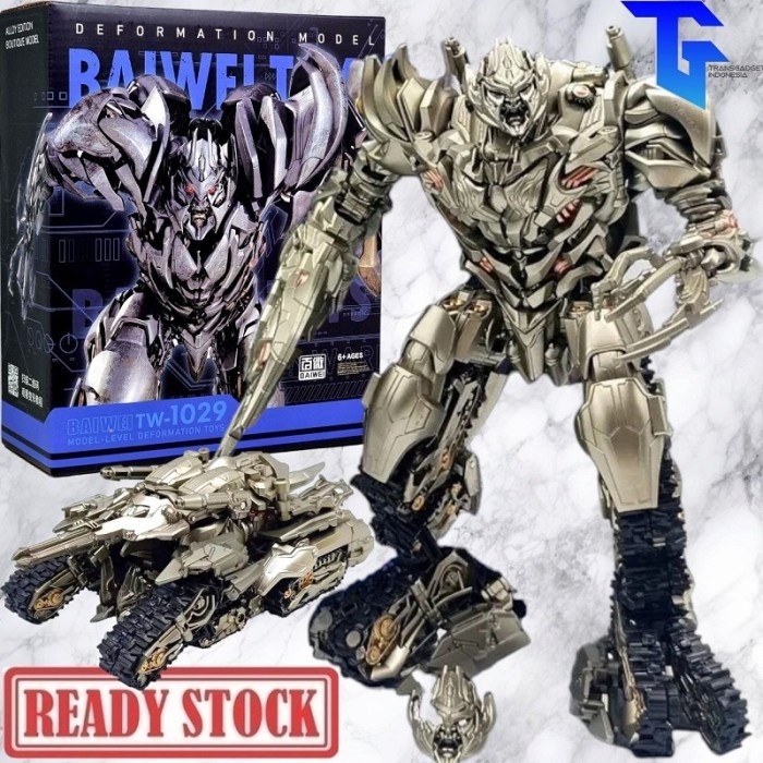 Jual BAIWEI Megatank TW-1029 Robot Tengwei Deformation ROTF Megatron ...