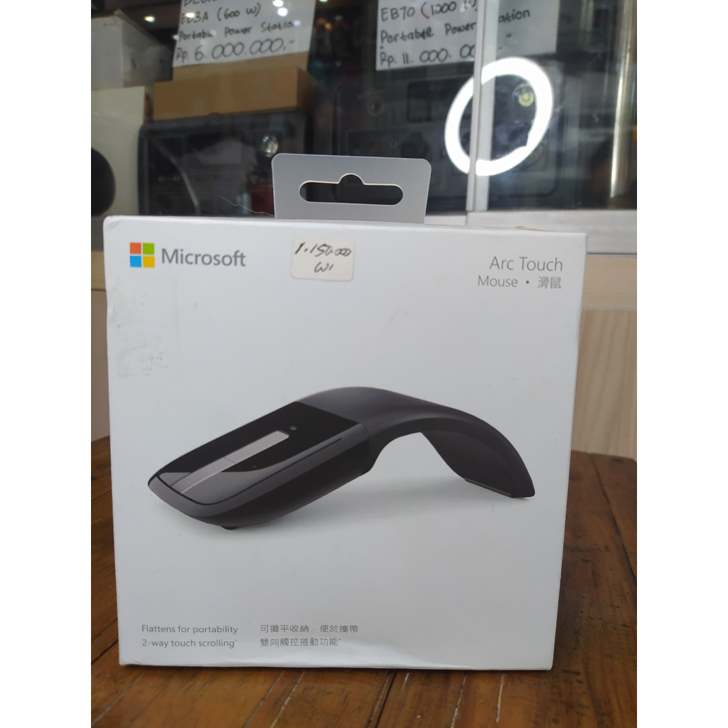 Jual MICROSOFT ARC TOUCH WIRELESS MOUSE | Shopee Indonesia