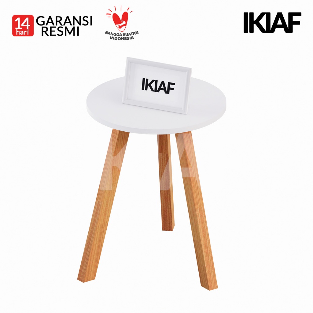 Jual IKIAF Meja Sudut / Meja Samping / Meja Ruang Tamu / Meja Kamar ...