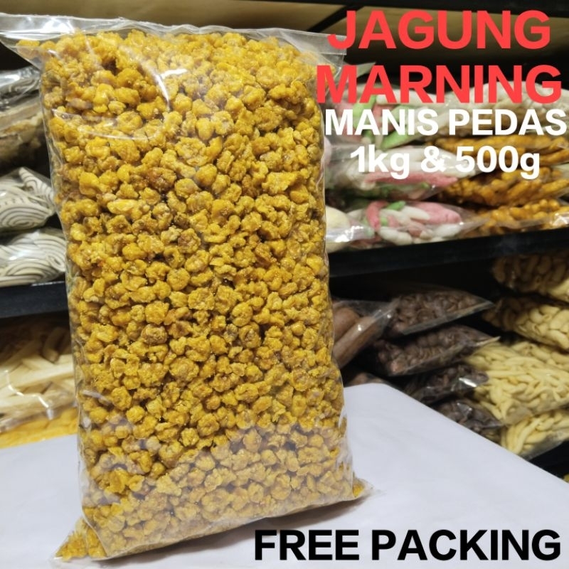 Jual Jagung Marning Manis Pedas 1kg | Shopee Indonesia