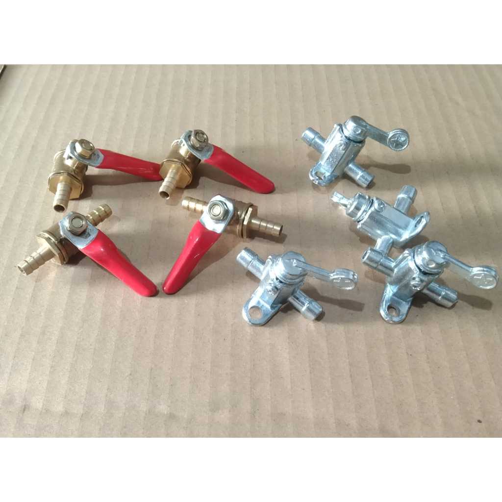 Jual Kran bensin kuningan dan chrome universal semua motor per 1 pcs | Shopee Indonesia