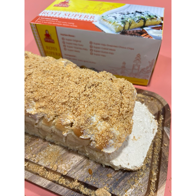 Jual ROTI SUPER RASA NOUGAT ( crumble kacang ) | Shopee Indonesia