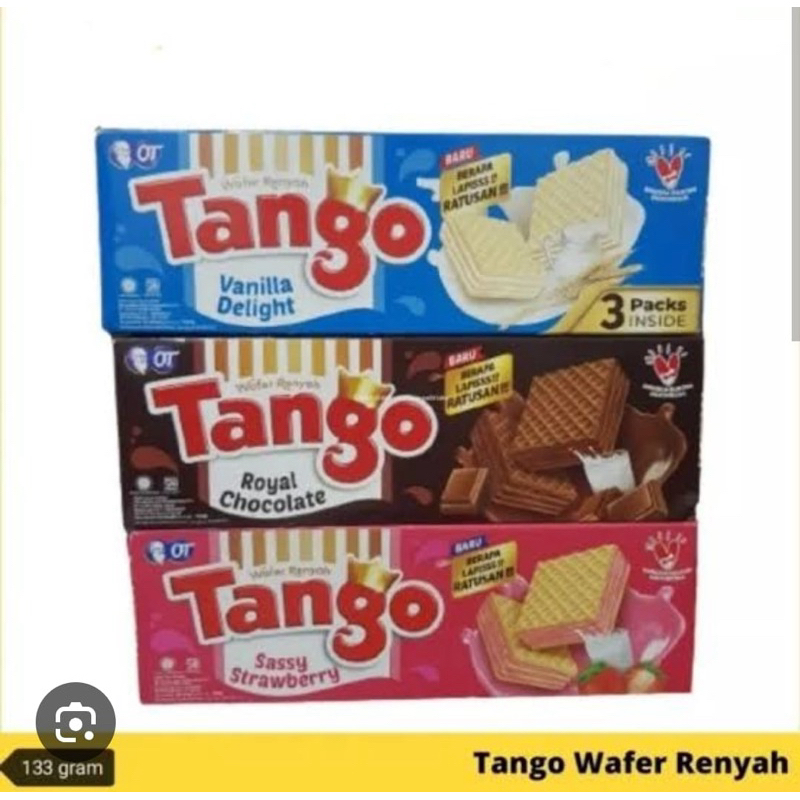 Jual Tango Wafer box 133gram aneka rasa | Shopee Indonesia