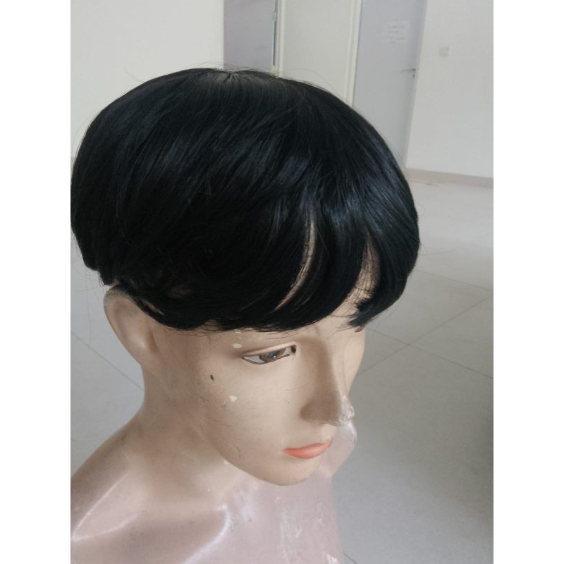Jual wig penutup botak pria /Toupe pria/ wiig penutup botak untuk pria ...