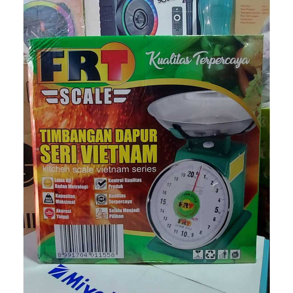Jual Timbangan Dapur FRT Scale Kualitas Terpercaya 20 Kg 15 Kg 10 Kg ...