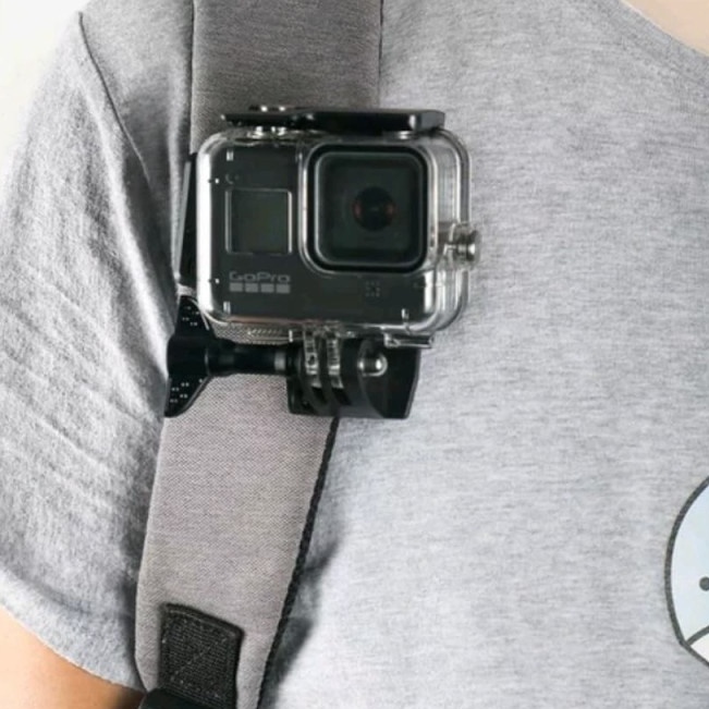 Jual Model Baru bracket mount tas strap tas gopro yicam sjcam bpro tas ...