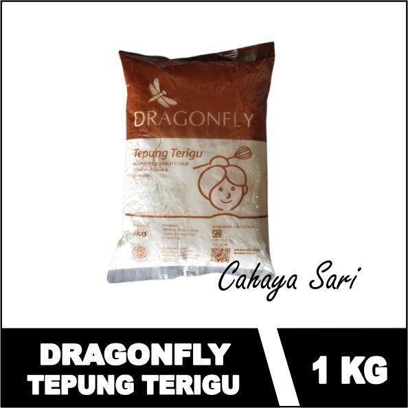 Jual Tepung terigu dragonfly 1 kg/tepung terigu murah/ tepung terigu ...
