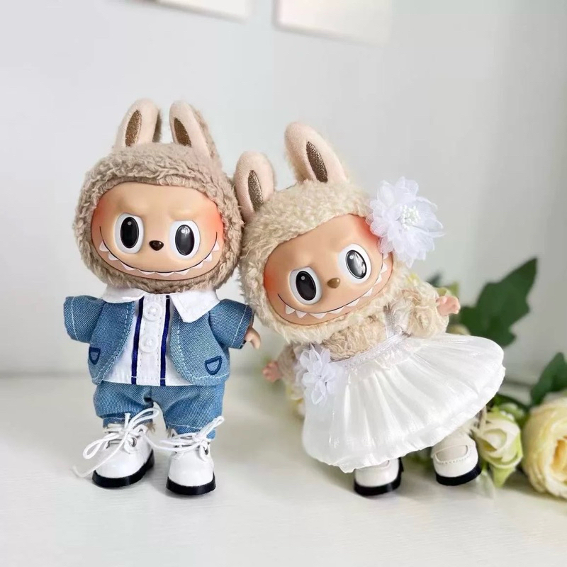 Jual BAJU LABUBU COUPLE PREMIUM (2PCS BAJU JU COUPLE LABUBU MACARON ...
