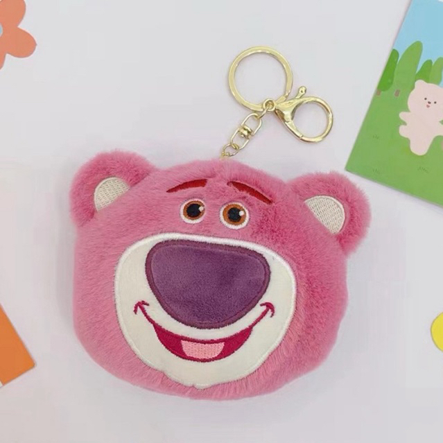 Jual Lotso Pouch Koin Dompet Gantungan Kunci Keychain | Shopee Indonesia