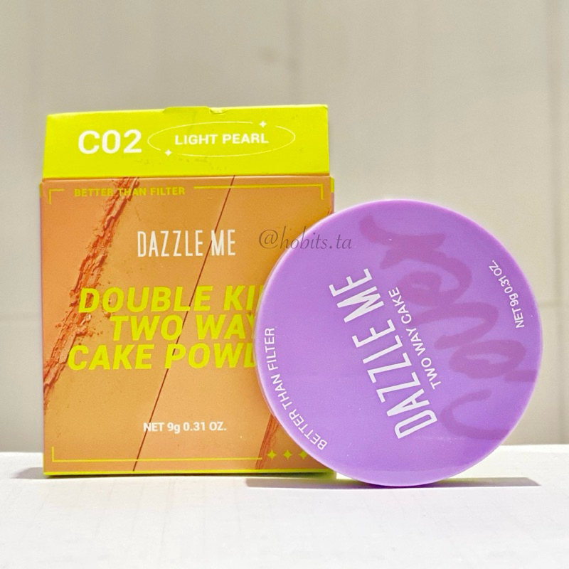 Jual [NEW LAUNCH] DAZZLE ME Better than Filter Double Kill Two Way Cake ...