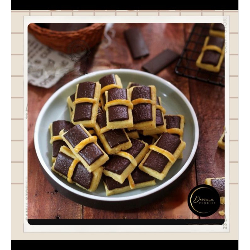 Jual kue choco stick collata premium butter wisman , kue coklat stick ...