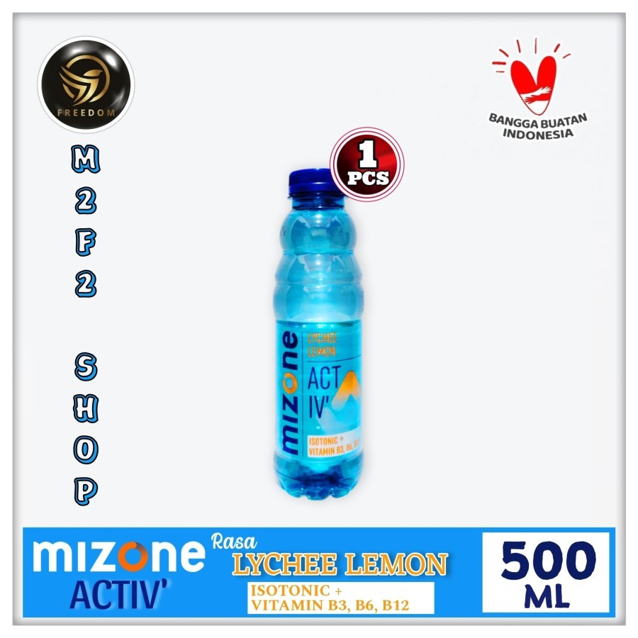 Jual Mizone White Isotonic Lychee Lemon White Tea Botol Pet - 500 mI ...