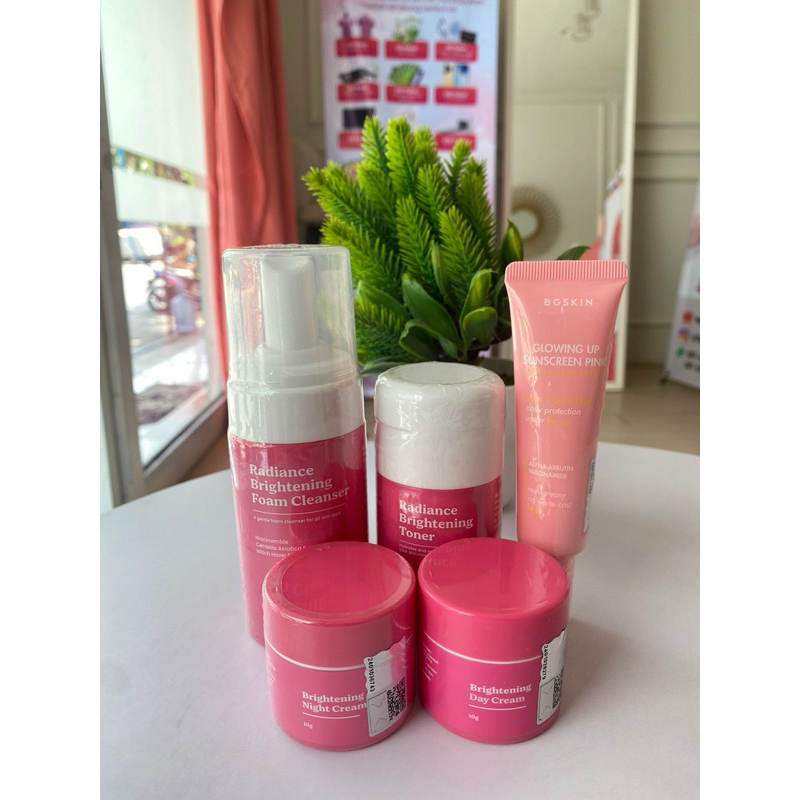 Jual BG Skin [ORIGINAL100%] Paket Radiance Brightening With Brightening ...