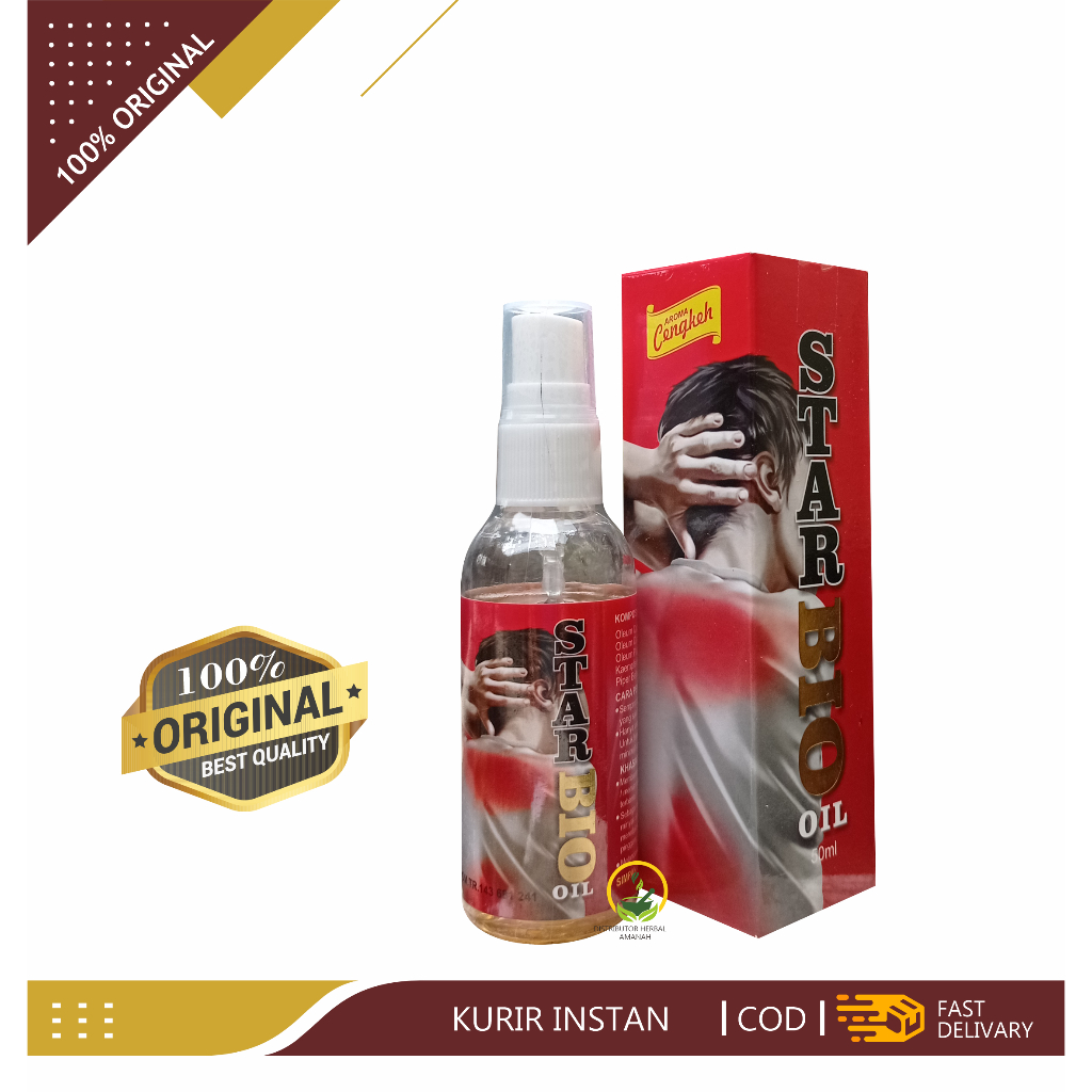 Jual Star Bio Oil Cengkeh Lemon Obat Syaraf Sendi dan Tulang | Shopee ...
