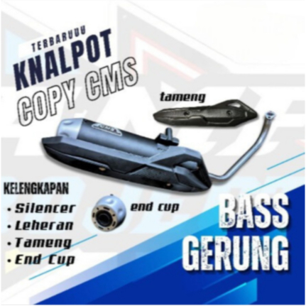 Jual Knalpot Full system Copy CMS Vario BEAT FI KNALPOT GENIO KNALPOT ...
