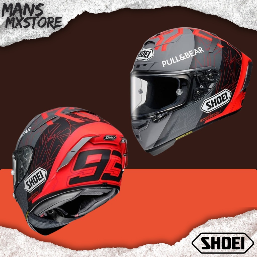 Jual HELM SHOEI X14 MARQUEZ BLACK CONCEPT 2.0 HELMET SHOEI X-FOURTEEN ...