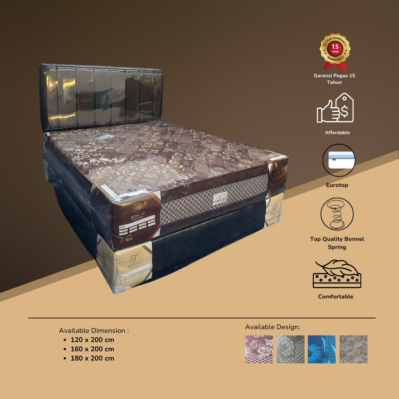 Jual Kasur Spring Bed (Double Eurotop) - 32cm | Shopee Indonesia