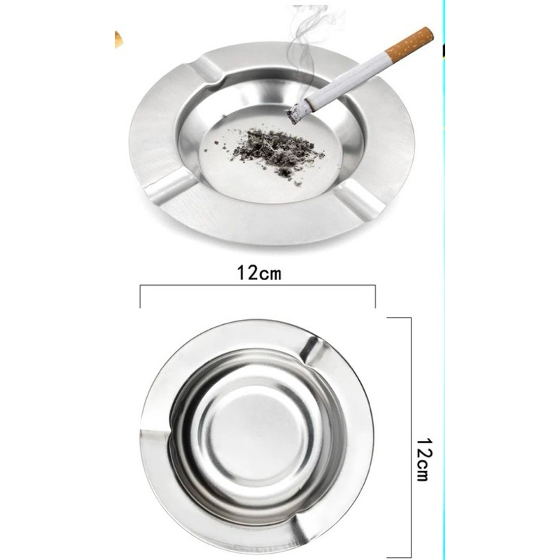 Jual Asbak bulat/asbak stainless/asbak rokok/asbak bulat stainless ...