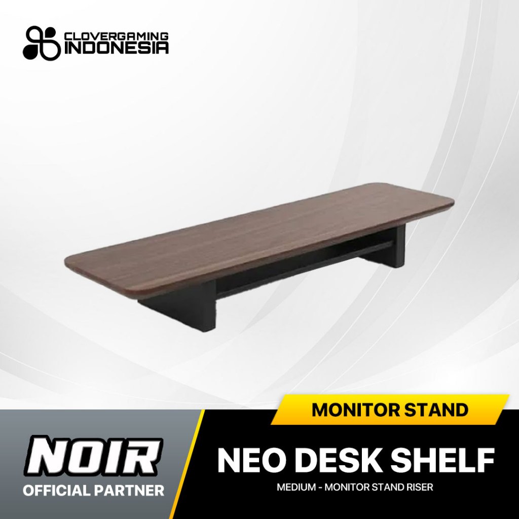 Jual Noir Desk Shelf Monitor Stand Riser Medium Meja | Shopee Indonesia