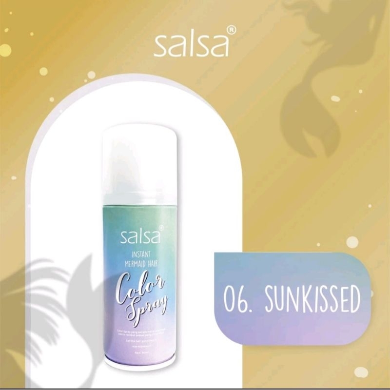 Jual Salsa Color Spray Instant Mermaid Hair 80ml | Shopee Indonesia