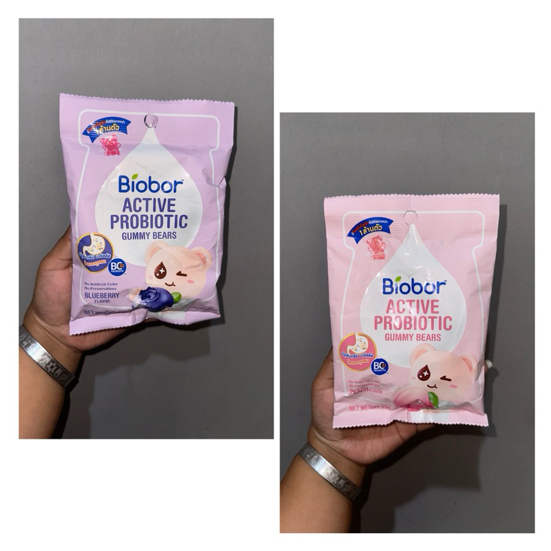 Jual READY STOCK BIOBOR ACTIVE PROBIOTIC GUMMY BEARS THAILAND | Shopee Indonesia