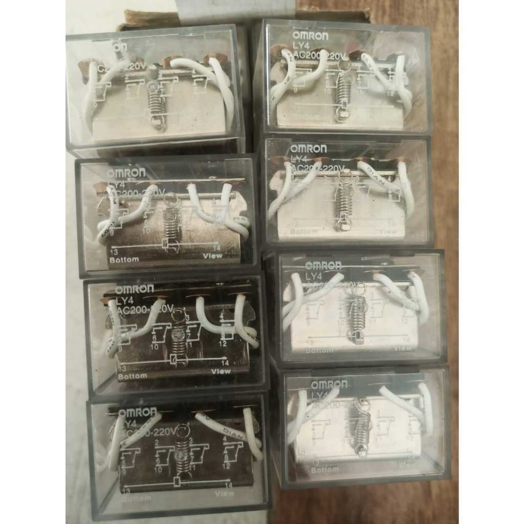 Jual RELAY OMRON LY4 220 VOLT | Shopee Indonesia