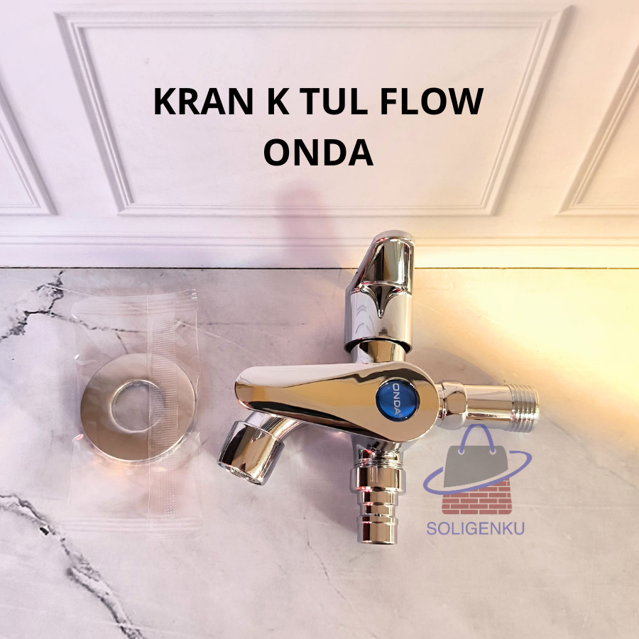 Jual Kran Double Shower K-Tul Flow Onda / Kran Cabang Onda | Shopee ...